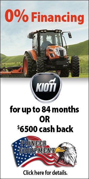 Kioti Specials | Pioneer Equipment Inc | Central Oklahoma | Tractor ...