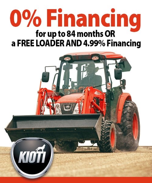 Kioti Specials | Pioneer Equipment Inc | Central Oklahoma | Tractor ...